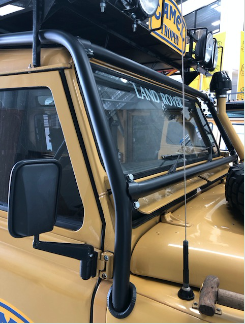 Defender roll cage