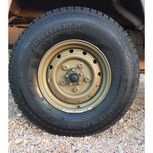 Land Rover Perentie/Defender200/300/TD5/Puma Wolf Heavy Duty Steel Rim ...
